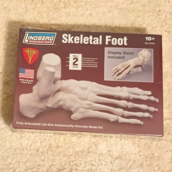 Lindberg Science Kits | Toys | Newsealed Lindberg Science Skeletal Foot ...
